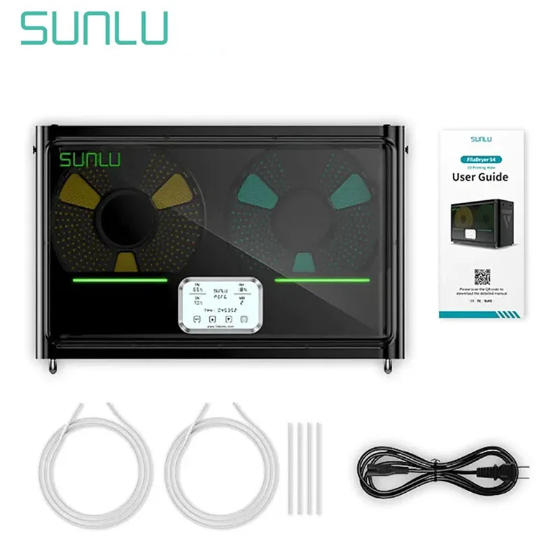 SUNLU-S4-Filament-Dryer-Box-Compatible-with-PLA-PETG-ABS-TPU-PA-4-Rolls ...