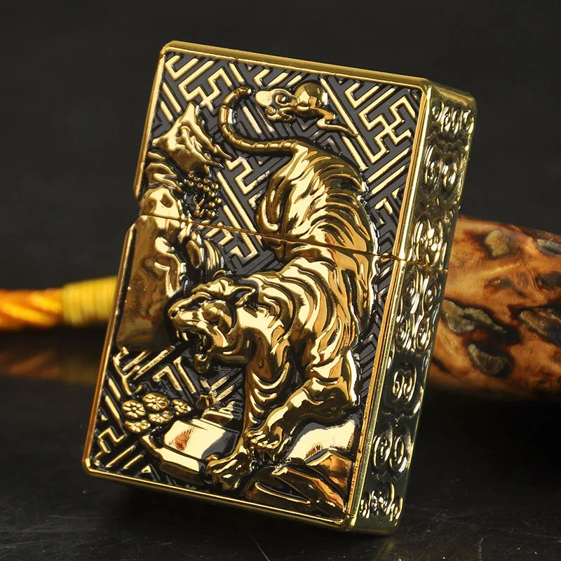 Encendedor de queroseno Zorro, encendedor personalizado con armadura en ...