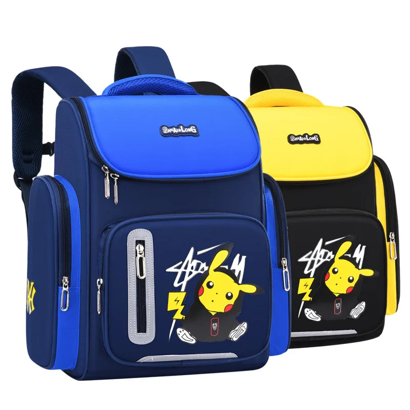 Anime-Pokemon-Backpack-Primary-School-Schoolbag-Pikachu-Cartoon ...