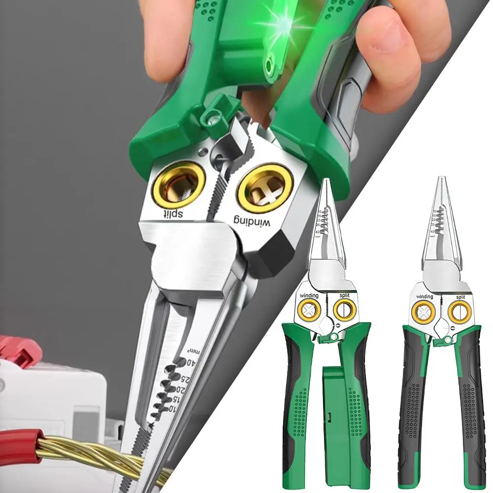 8-7-In-1-Wire-Stripping-Pliers-Multifunction-Electrician-Cable-Cutter ...