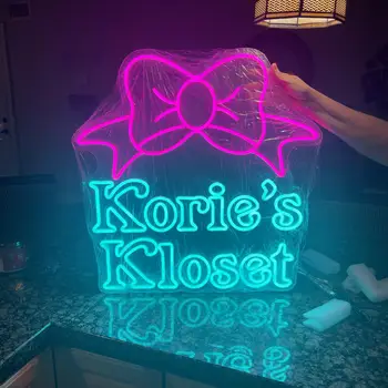 Custom Neon Sign Customizable Name Letters Business Logo Personalised ...