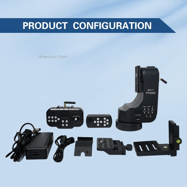 ZIFON PT5000 Auto Motorized Rotating Panoramic Head Remote Control Pan ...