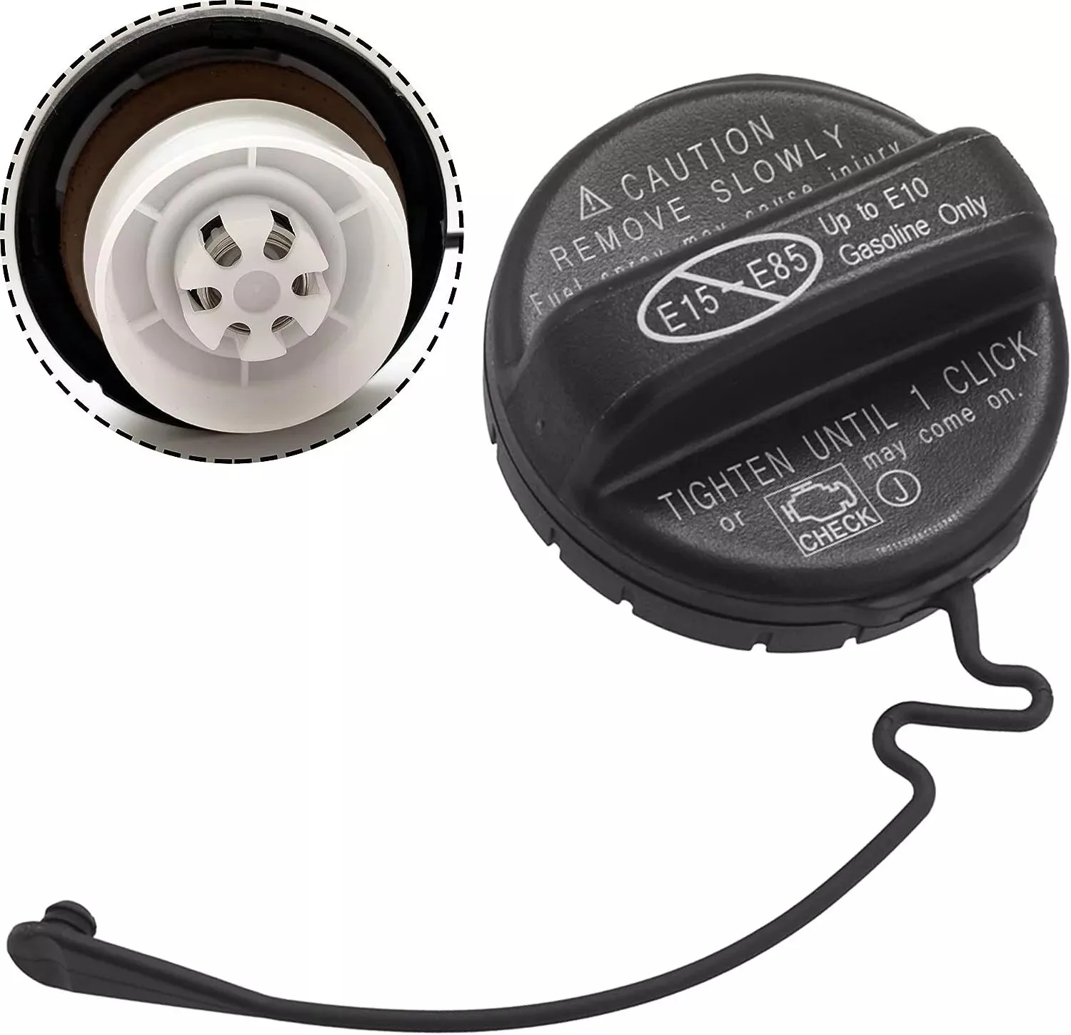 Fuel-Filler-Gas-Cap-Inner-Tank-Cover-For-Toyota-Tacoma-4runner-Camry ...