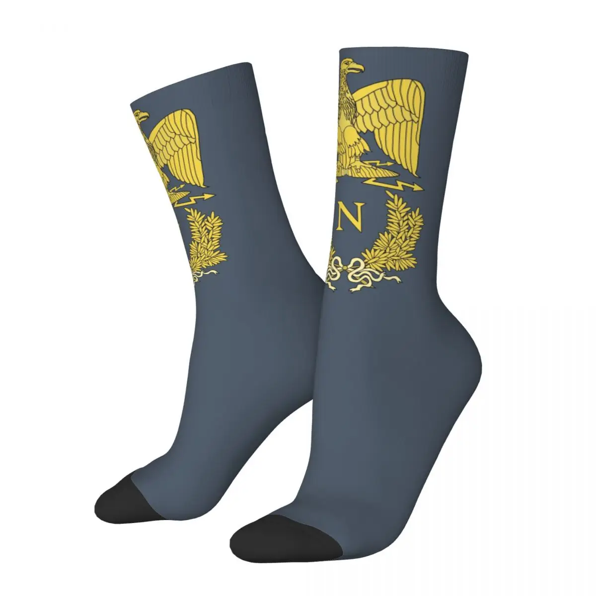 New-Men-s-Socks-Crazy-Napoleon-Bonaparte-Emlem-Sock-French-Empire-Flag ...