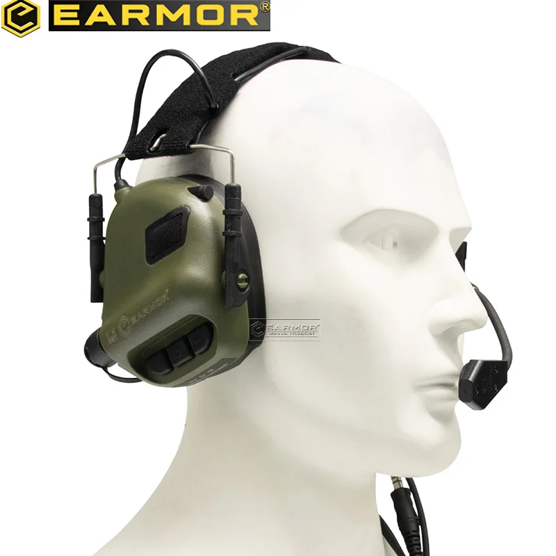 EARMOR M32 MOD3 headset Tactical headset Shooting/Hunting Hearing ...