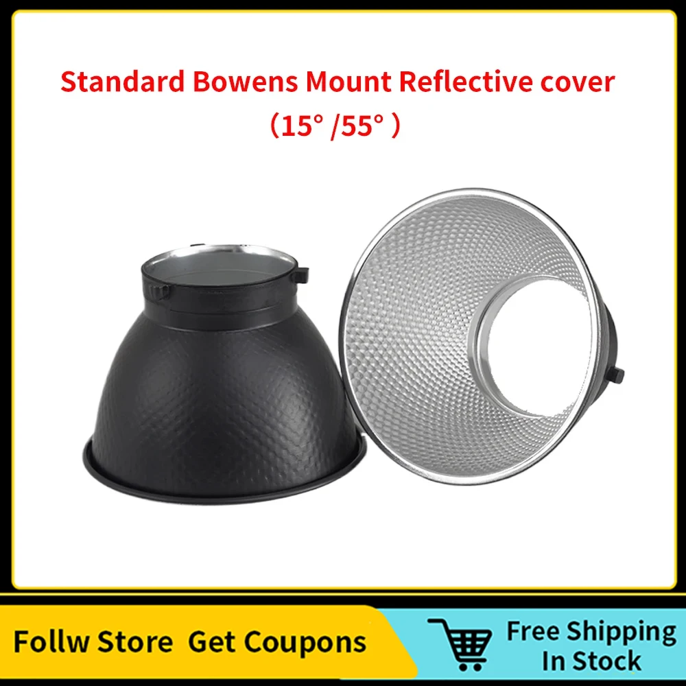 Universal-55-15-Bowens-Mount-Hyper-Reflector-Standard-Cover-For-Aputure ...