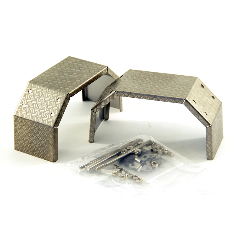 Stainless Steel Fender Wheel Eyebrow for 1/14 Tamiya RC Truck Trailer ...