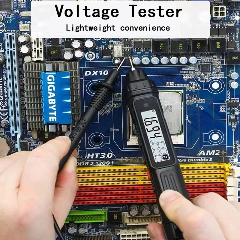 Multimeter-Digital-Pen-Type-Auto-Range-Non-Contact-Voltage-Meter ...