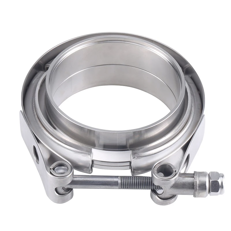 304 Stainless Steel 2" 2.25" 2.5 3 Inch 51 63 76 mm V Band Clamp Turbo ...