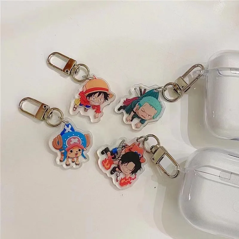 Figure Luffy Zoro Ace Chopper Earphone Cases for Apple Airpods - Crazy ...