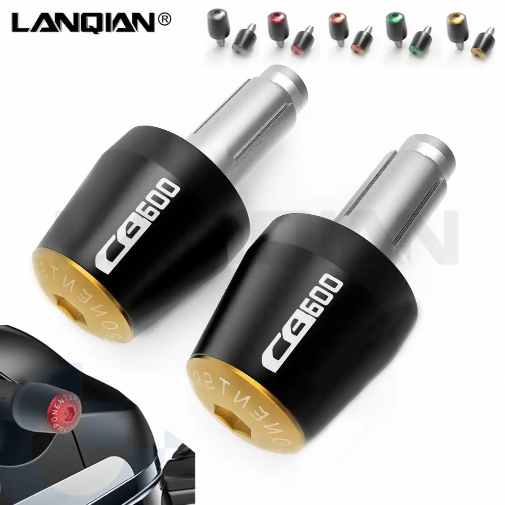 For-Honda-CB600-HORNET-CB-600-F-Motorcycle-Handlebar-Grips-End-Cap-Anti ...