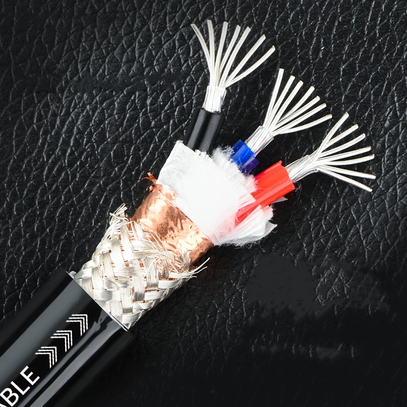 Hi-end-Pure-Silver-Audio-Power-Cord-3-Core-2-5mm-HiFi-Audio-Amplifier ...