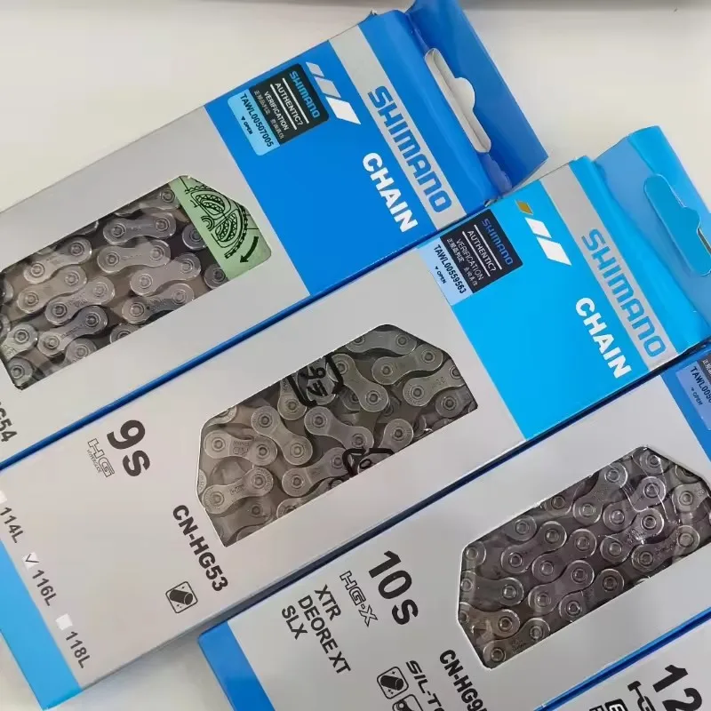 Shimano 8 9 10 11 Speed Bicycle Chains HG40 HG54 HG95116 Links MTB Road ...