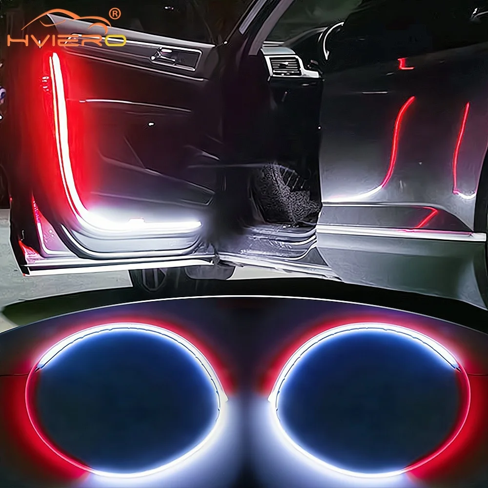 Anti-Collision-White-Red-Flash-LED-Auto-Strobe-Light-Car-Doors-Parking ...