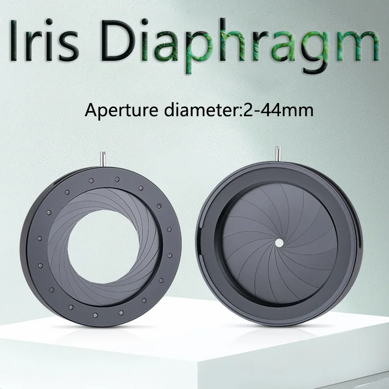 Aperture-2-44mm-Manual-Durable-Iris-Diaphragm-for-Microscope-Digital ...