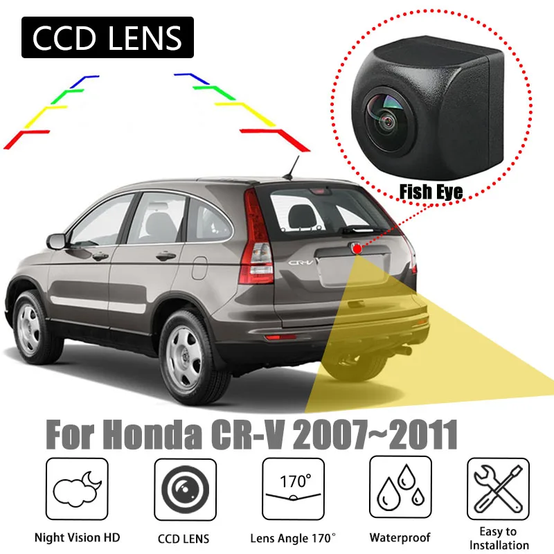 Nachtsicht Auto Rückansicht Kamera Zubehör Für Honda CRV CR V 2007 2008 2009 2010 2011 CCD ...