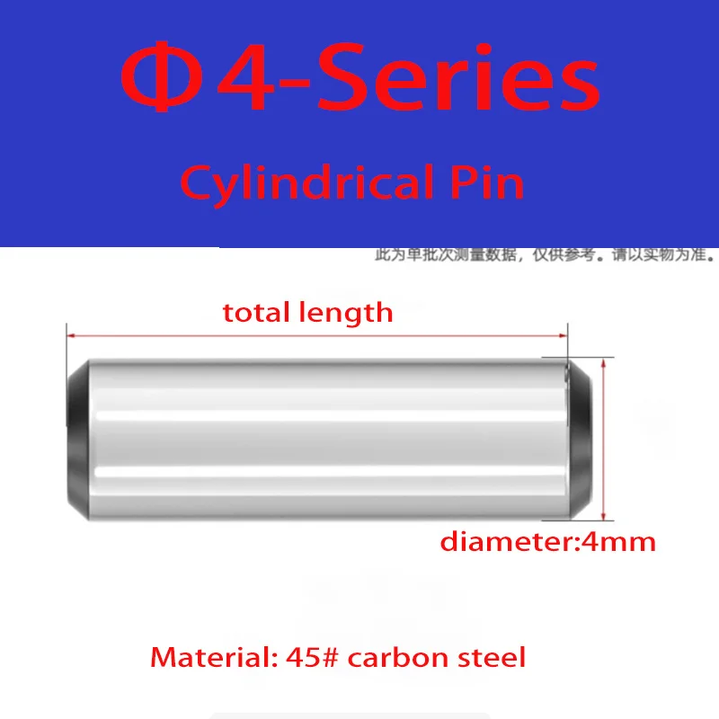 45 # Carbon Steel Cylindrical Positioning Pin M10 M12 M16 M25 M30 45 ...