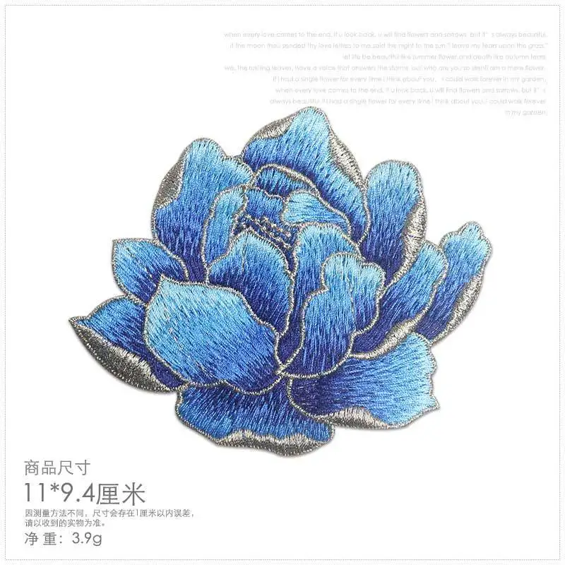 Peony Blue Color Clothing