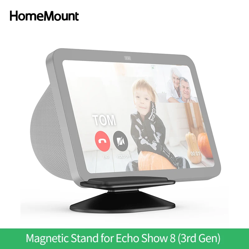 HomeMount Magnetic Stand for Echo Show 8（3rd Gen) 2023 Release With ...