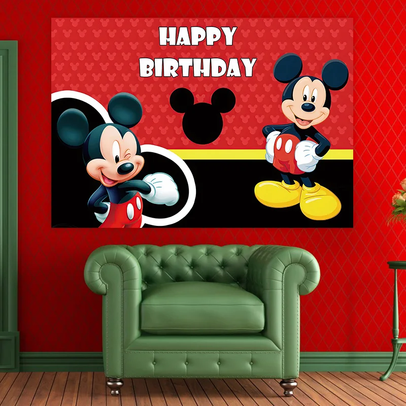Mickey Mouse Birthday Wallpaper