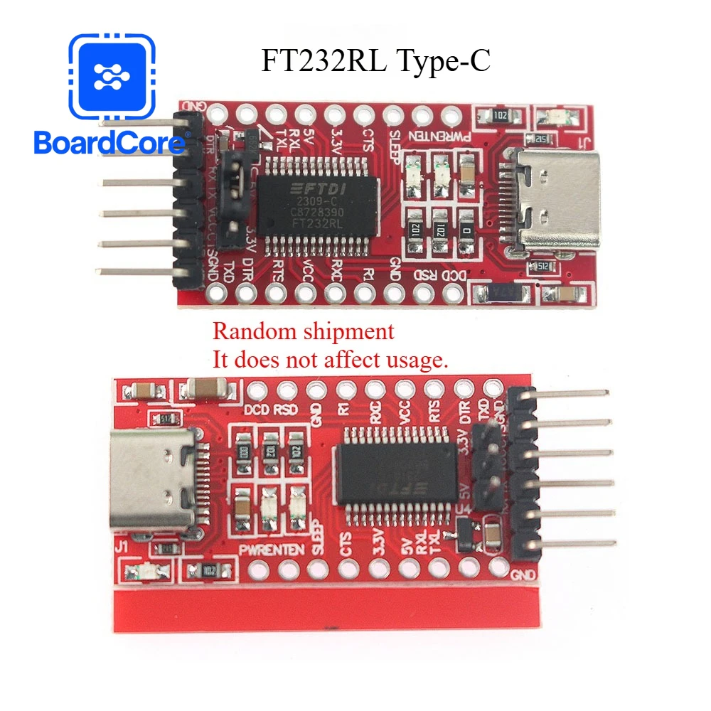 FT232RL USB To TTL Serial Port Module 3.3V 5V FT232 TYPE-C Mini FT232RL ...