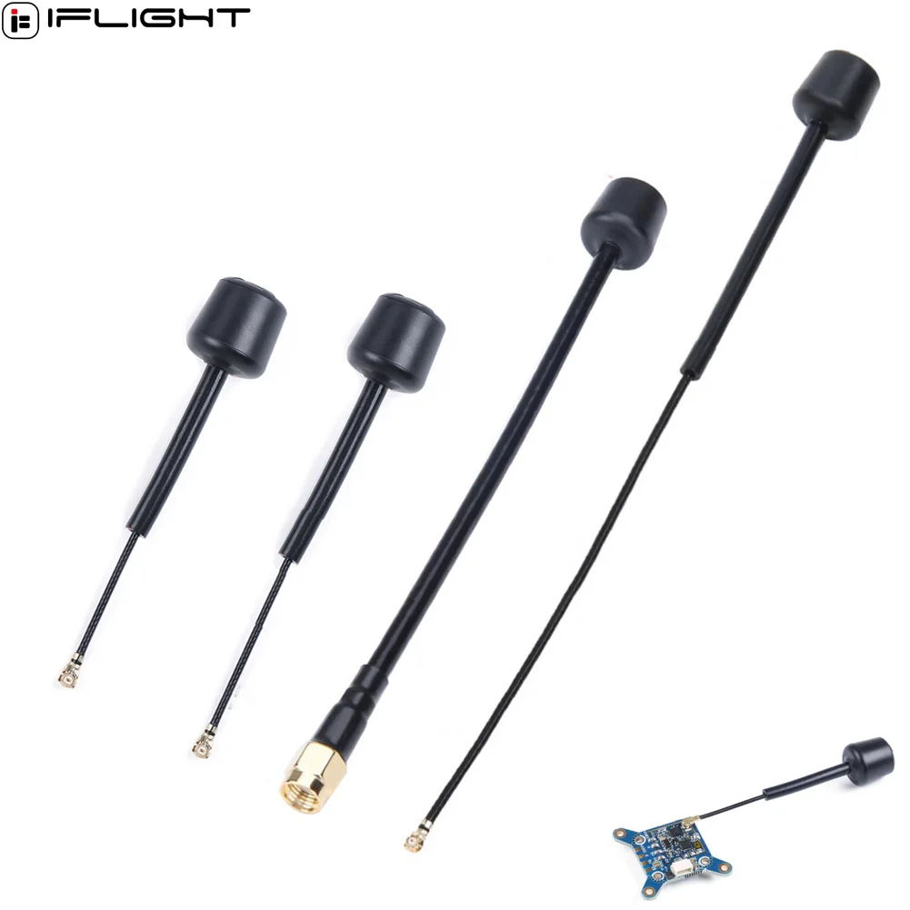 Iflight Albatross 5.8g 3dbi Vtx Fpv Antenna Ufl Ipex Lhcp 60mm 75mm ...