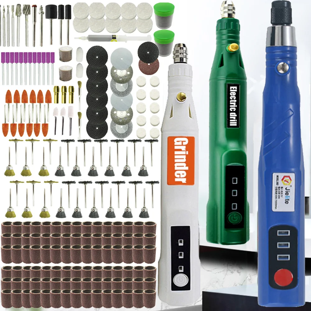 USB-Cordless-Mini-Electric-Drill-Power-Tools-Multifuctional-Grinder ...