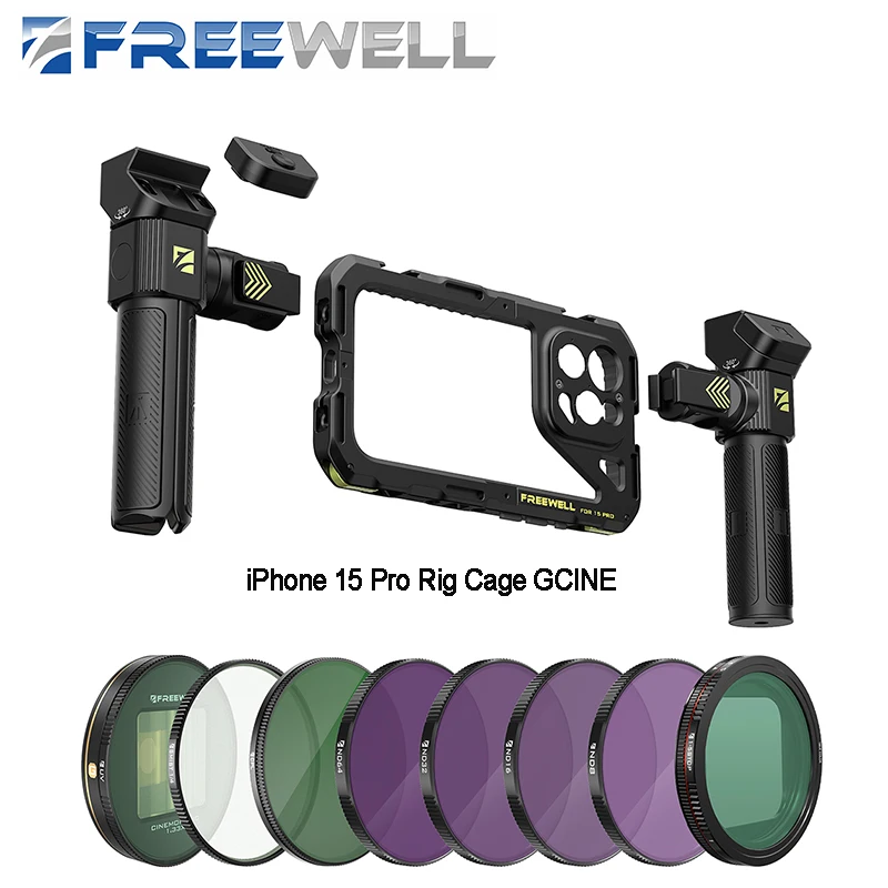 Freewell-Multifunction-iPhone-Genius-Rig-Cine-Kit-Tripod-Lens-and ...