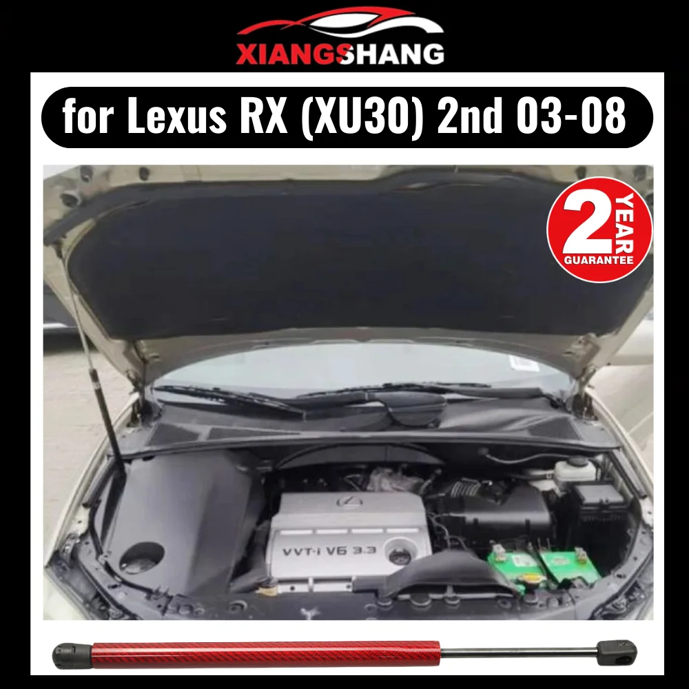 1PC Fits for Lexus RX300 RX330 RX350 2003-2008 25.24 inches Front Hood ...