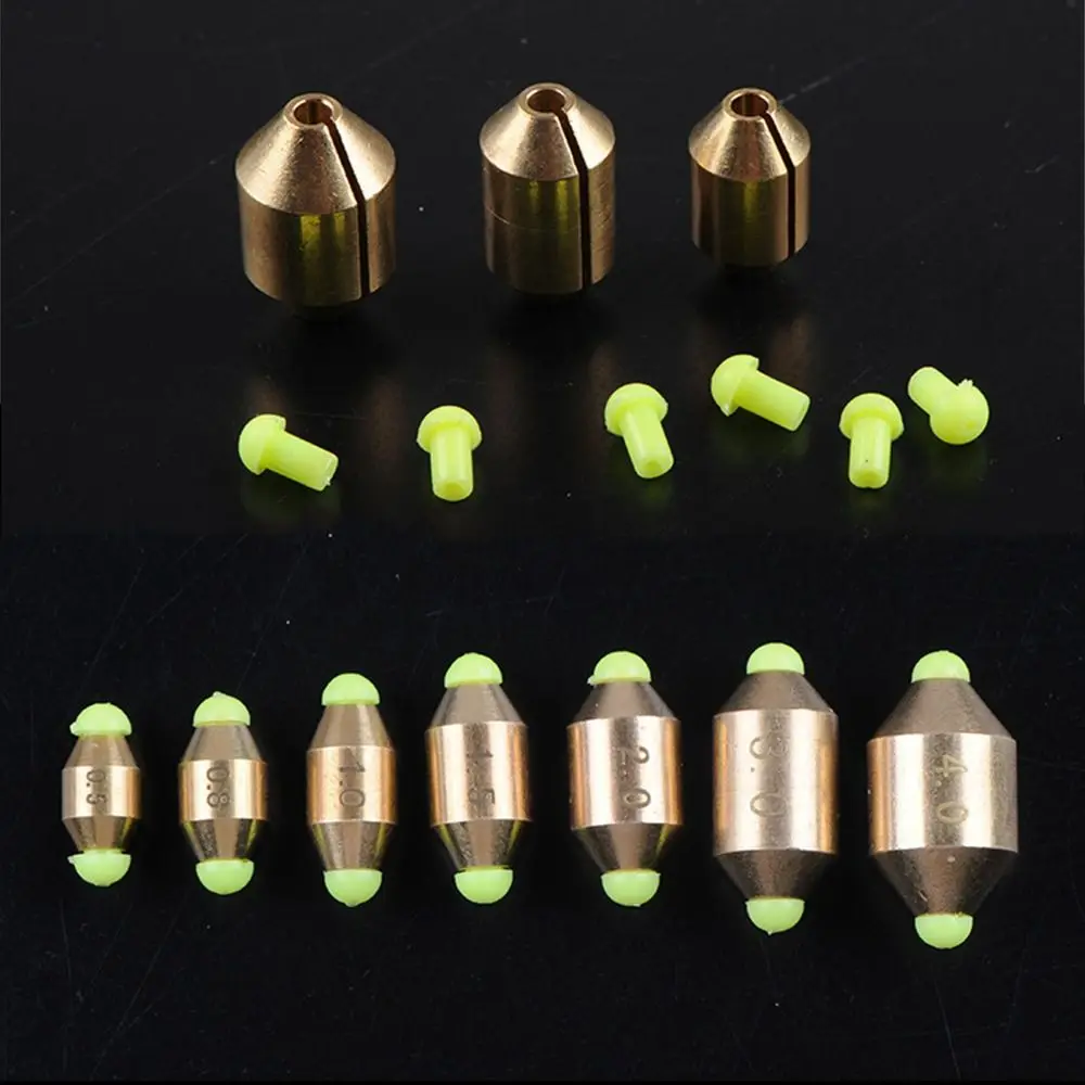 Durable-Fishing-Weight-Sinkers-Copper-Alloy-Slip-Sinker-Slotting-Line ...