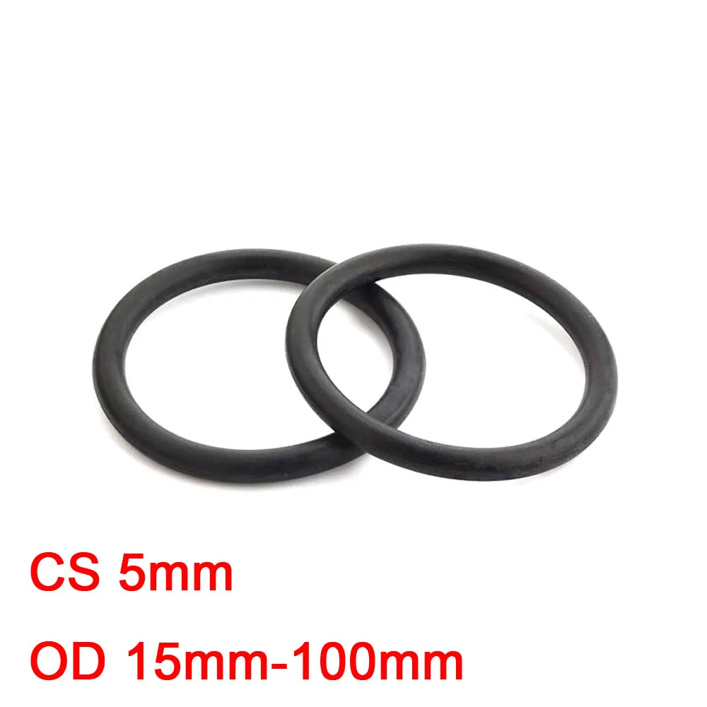 10pcs-Nitrile-Rubber-Seal-Ring-CS-5mm-OD-1000mm-ID-990mm-Waterproof-Oil ...