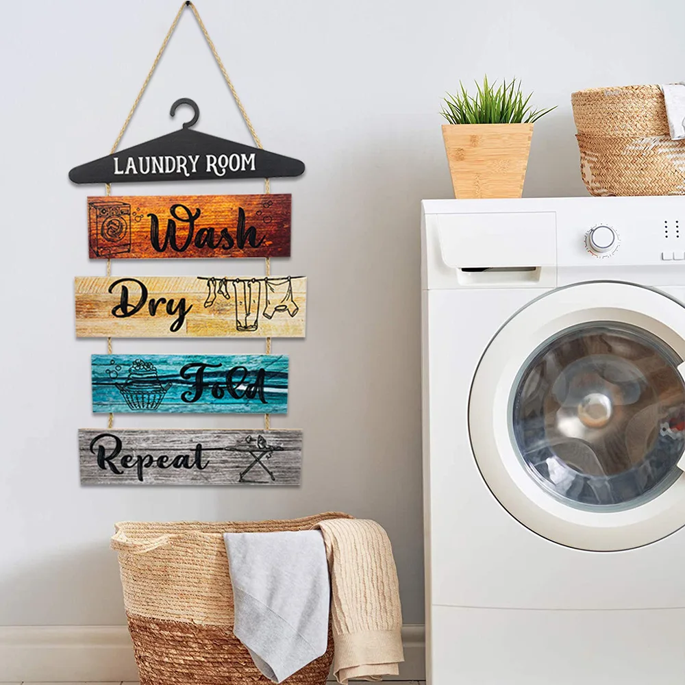 Country Laundry Room Decor