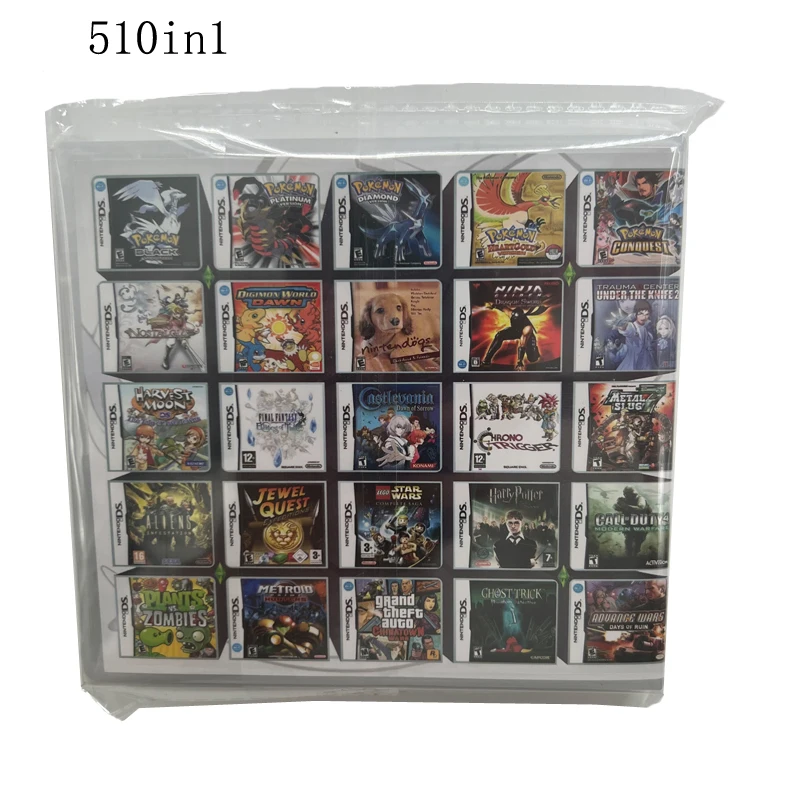 Tarjetas-de-juego-3DS-NDS-Combo-Cartucho-510-en-1-para-principiantes-a ...