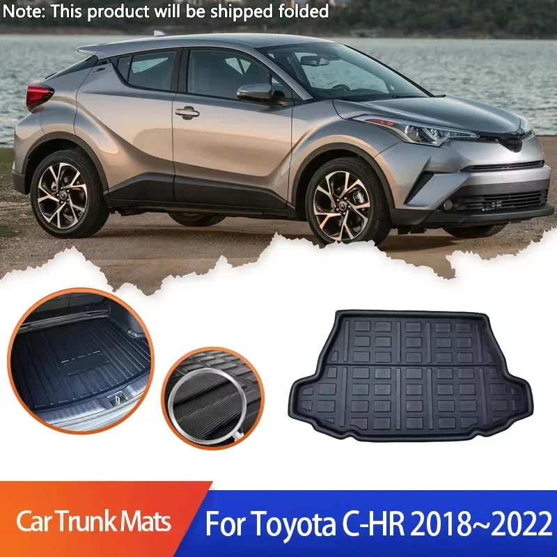 Car Trunk Mats For Toyota C-HR CHR AX10 AX50 2018 2019 2020 2021 2022 ...