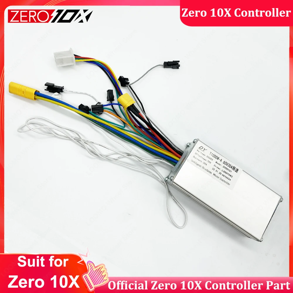 Original Zero 10X Electric Scooter 60V 30A Speed Limit Controller Part for Zero 10X 60V 21Ah ...