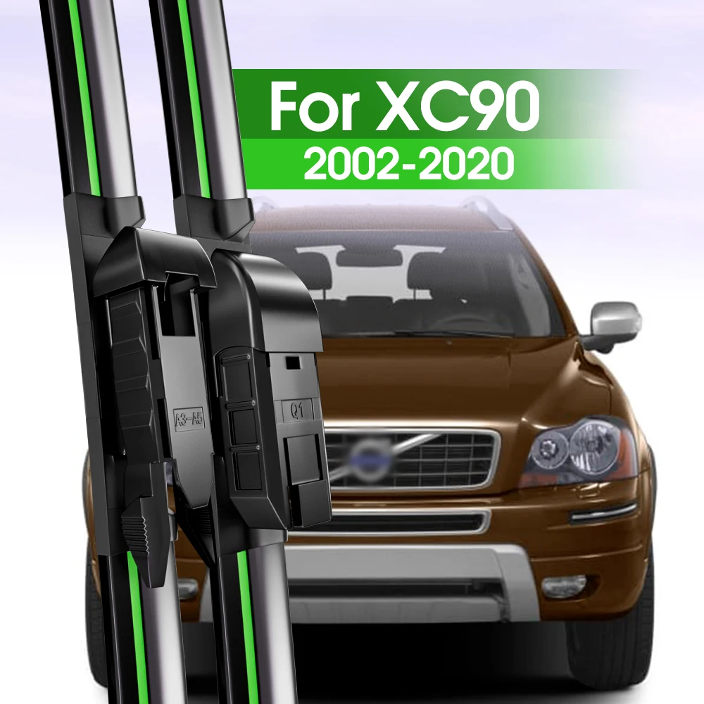 2pcs-Front-Windshield-Wiper-Blades-For-Volvo-XC90-MK1-MK2-2002-2020 ...
