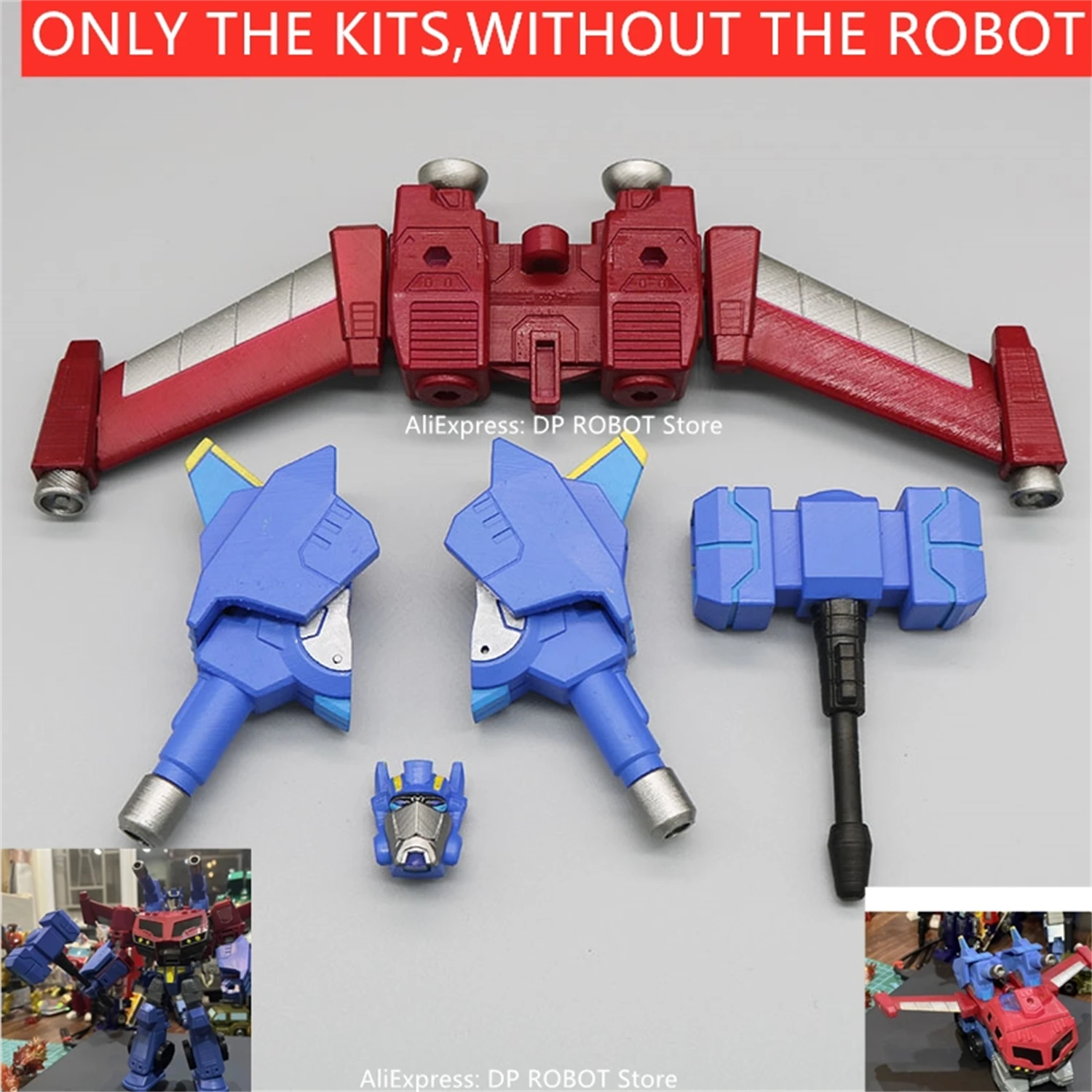 3D-DIY-Flying-Wing-Hammer-Replace-Head-Upgrade-Kit-For-Legacy-08 ...