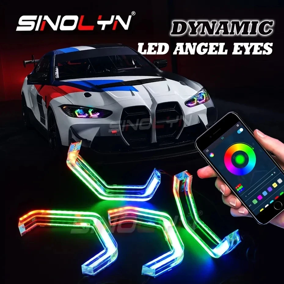 Dynamic-Revolving-Sequential-Flowing-RGB-Turn-Signal-DRL-For-BMW-E46 ...