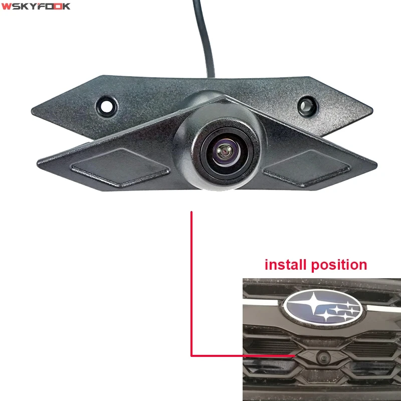 Night Vision 1080P AHD Special Car Front View Grille Camera For Subaru ...