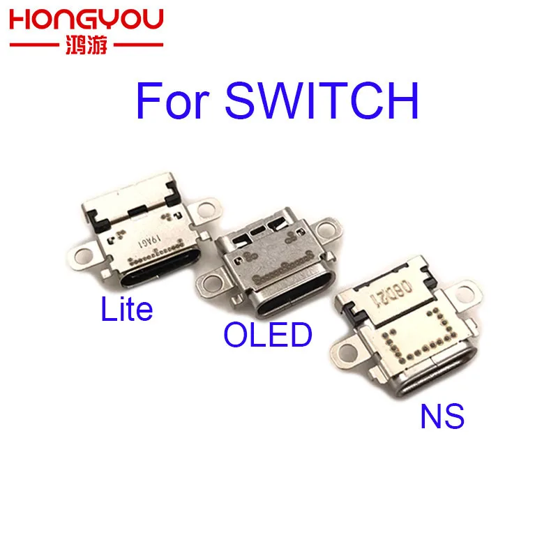For-NS-Switch-OLED-Original-Usb-Charging-Port-Socket-Lot-For-Nintendo ...
