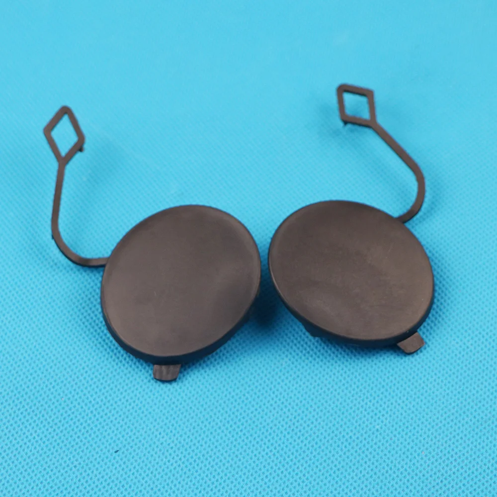 7p6807185 7p6807186 Lh+rh Front Bumper Towing Tow Hook Eye Cover Cap ...