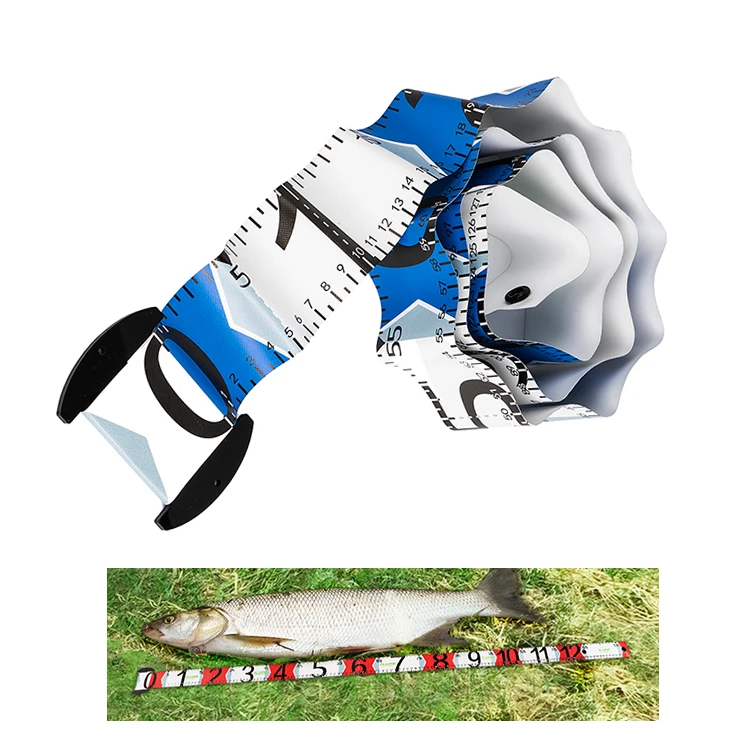 Portable-Fishing-Ruler-Scale-Fish-Measuring-Ruler-Acrylic-135CM-Ultra ...