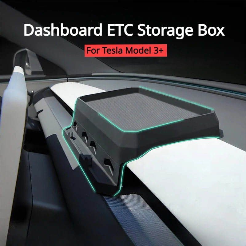 For-2024-Tesla-New-Model-3-Highland-Dashboard-Storage-Box-Multi ...