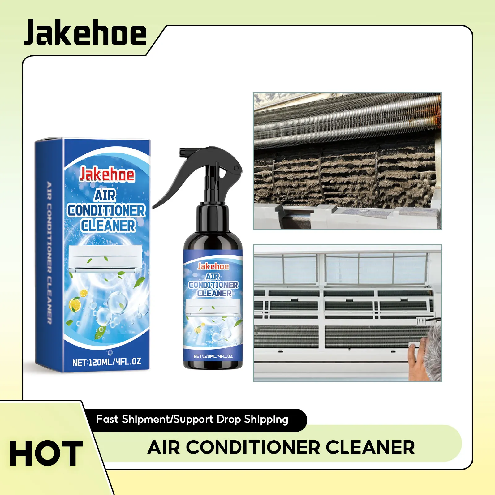 Air Conditioner Cleaning Foam Air Conditioner No Wash Coil Dirt Clean ...