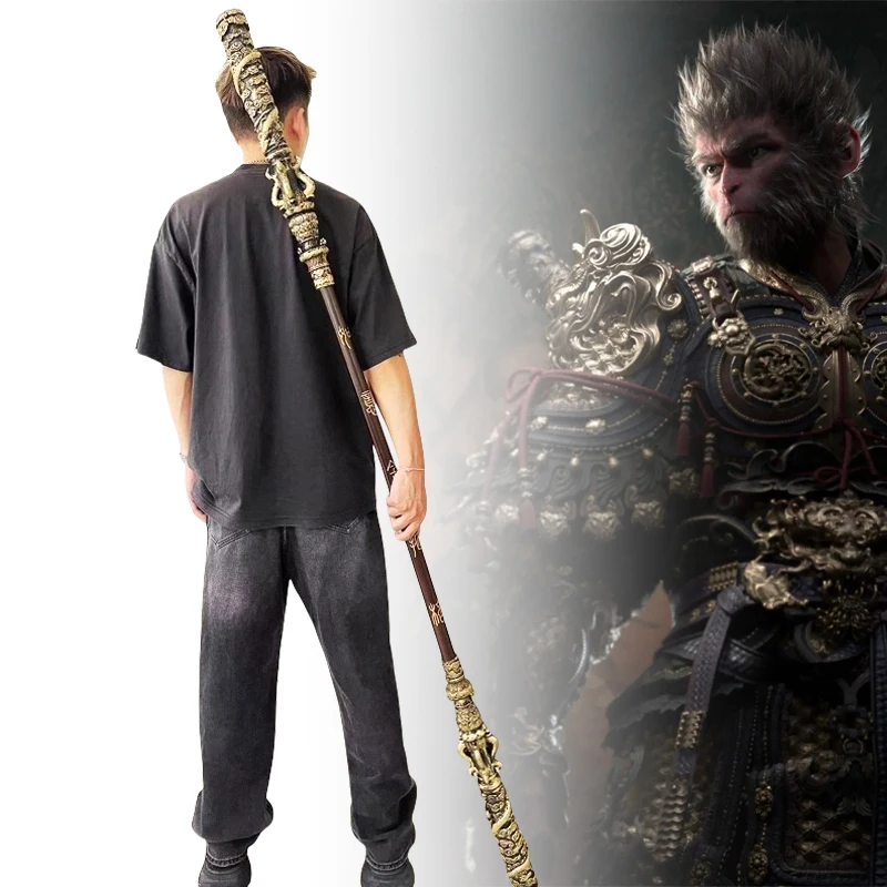 180cm-PU-Black-Myth-Wukong-Cudgel-Long-Sun-Wukong-Weapon-Real-Full-Size ...