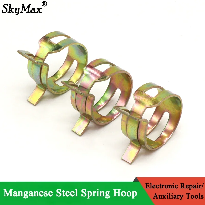 10-Pieces-of-Manganese-Steel-Spring-Clamps-Pressure-Galvanized-Elastic ...
