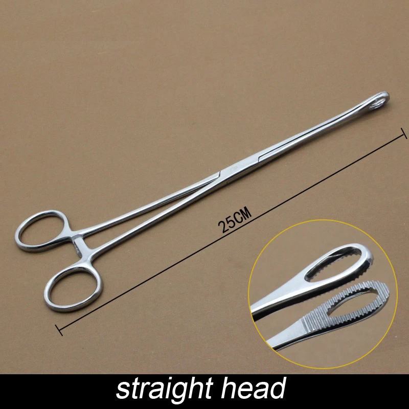 1pcs-Sponge-Forceps-Straight-Curved-Serrated-Jaws-Stainless-Steel ...
