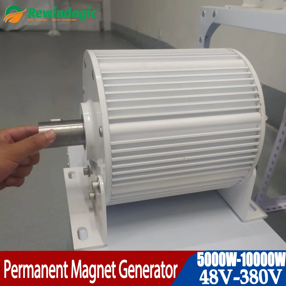 Low-RPM-Speed-5kw-8kw-10kw-96V-220V-380V-Gearless-Permanent-Magnet ...