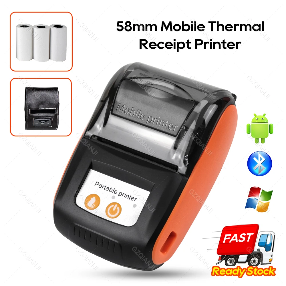 Mini-Portable-Thermal-Printer-Wireless-Receipt-Printer-58mm-Ink-free ...