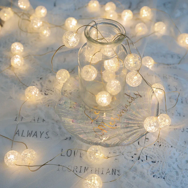 Cracked-Ball-String-Lights-Outdoor-Crystal-Globe-Light-Battery-Powered ...